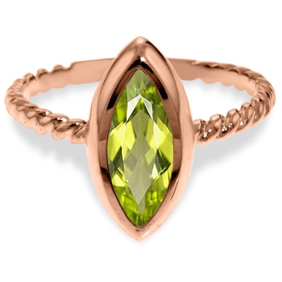 Galaxy Gold Products | Jewelry | Solid Gold Rings With Natural Marquis ...